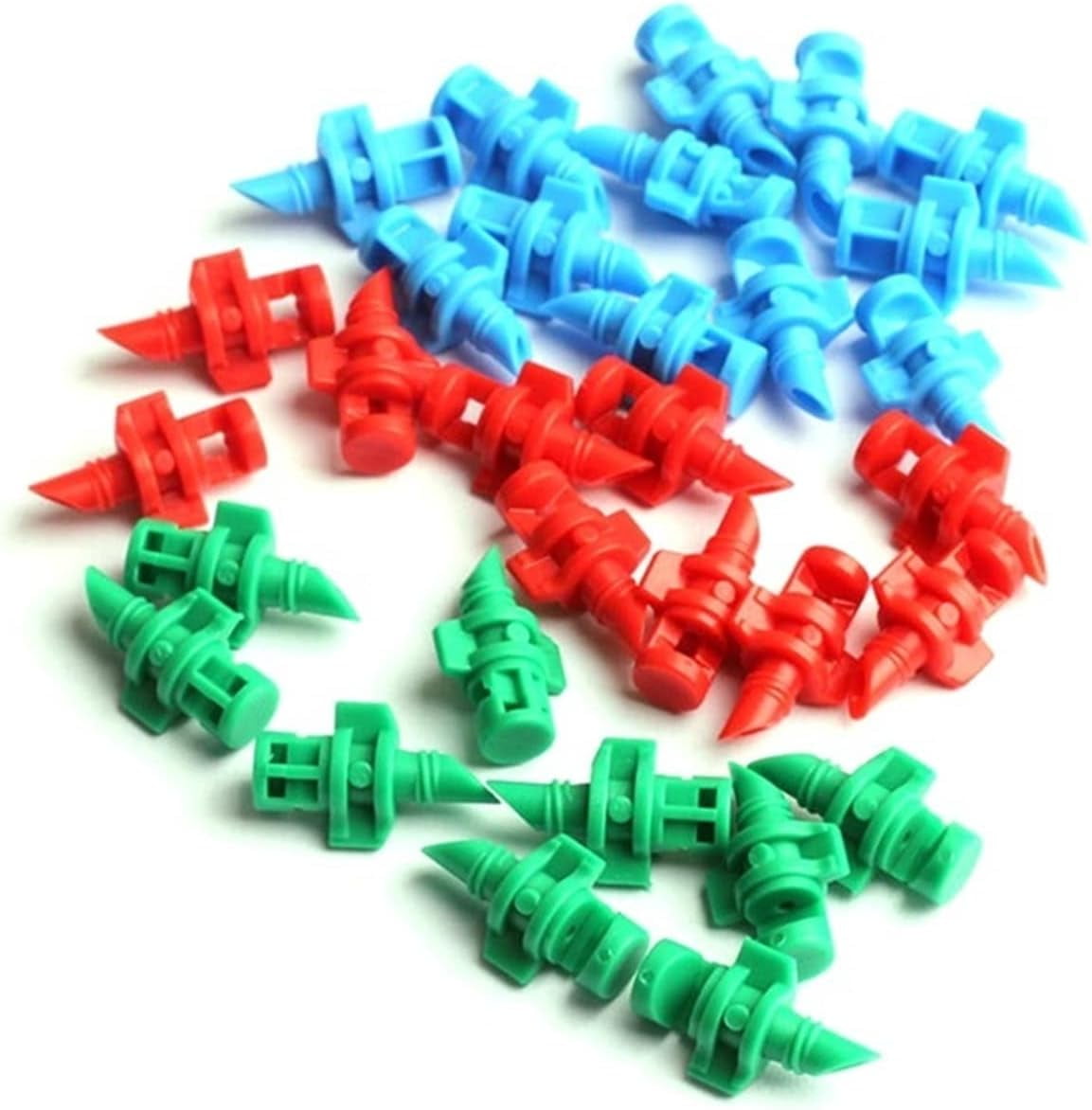 Garden Lawn Sprinkler Irrigation System 500 Pieces 90 180 360 Degree ...