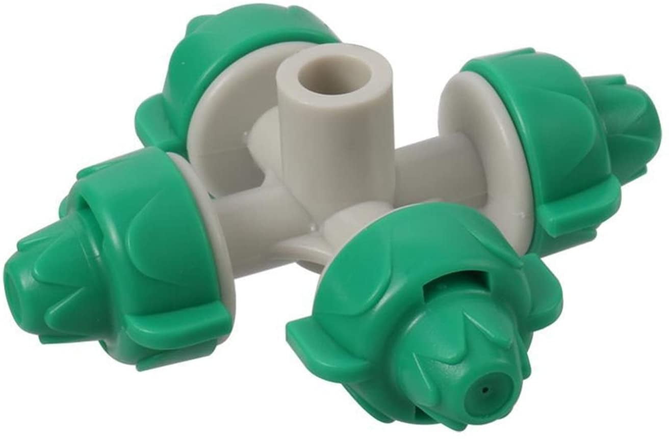 Garden Lawn Sprinkler Irrigation System 6mm Cross Atomizing Micro ...