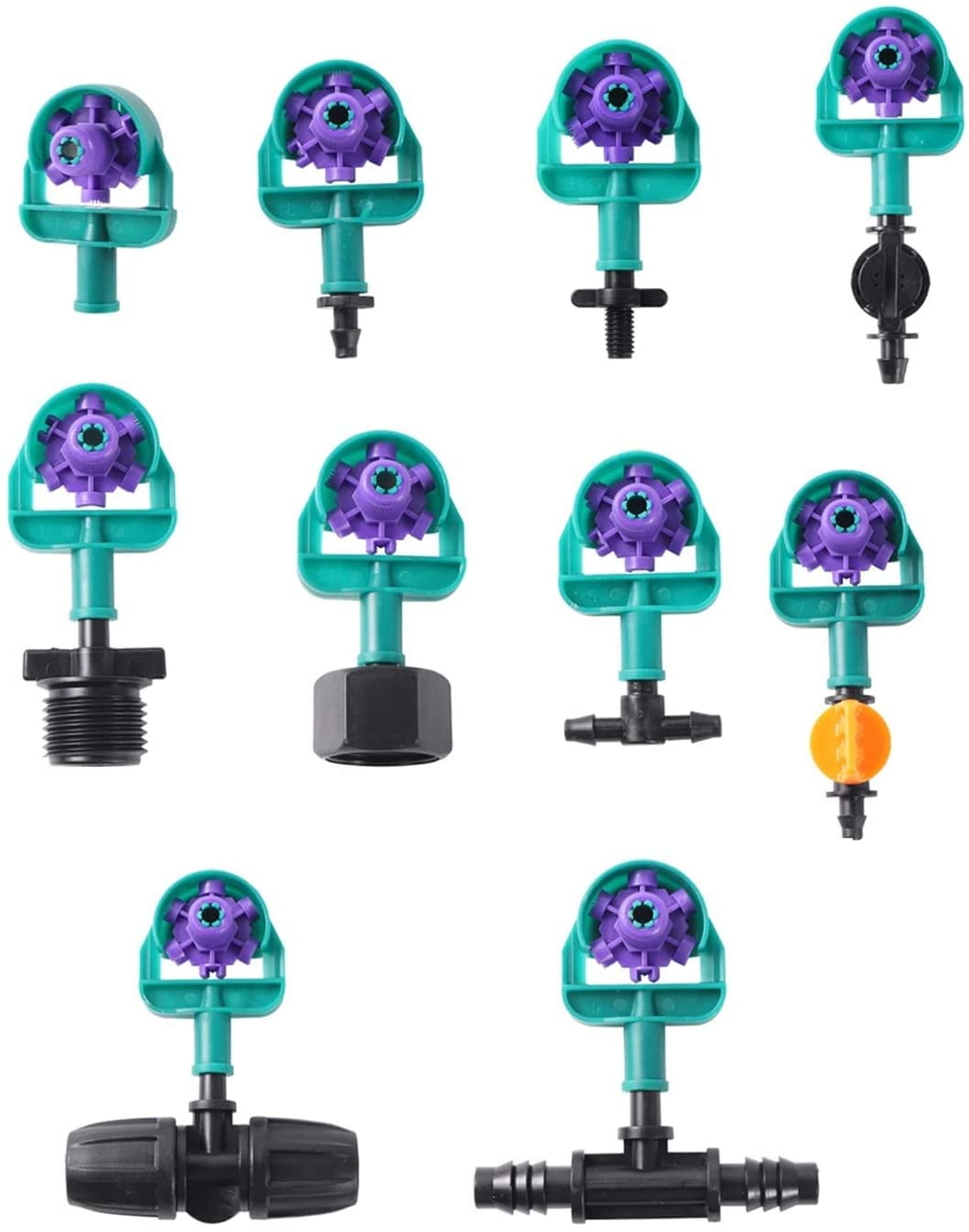 Garden Lawn Sprinkler Irrigation System Home Garden Irrigation 60°/90 ...