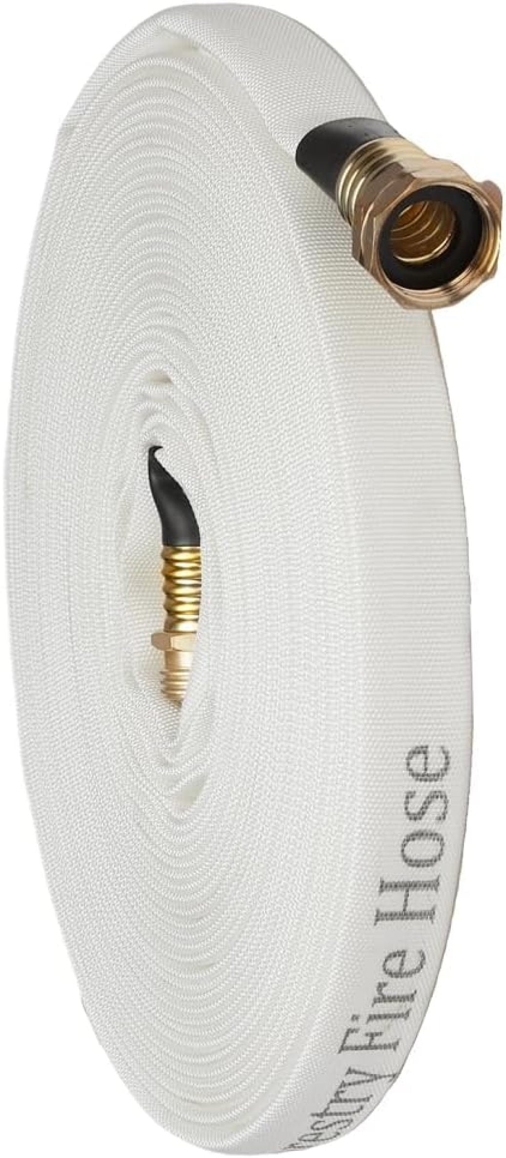 Garden Lay Flat Hose - Forestry Hose - (Garden Hose Couplings) - Service Pressure - 300 PSI (5/8 ...