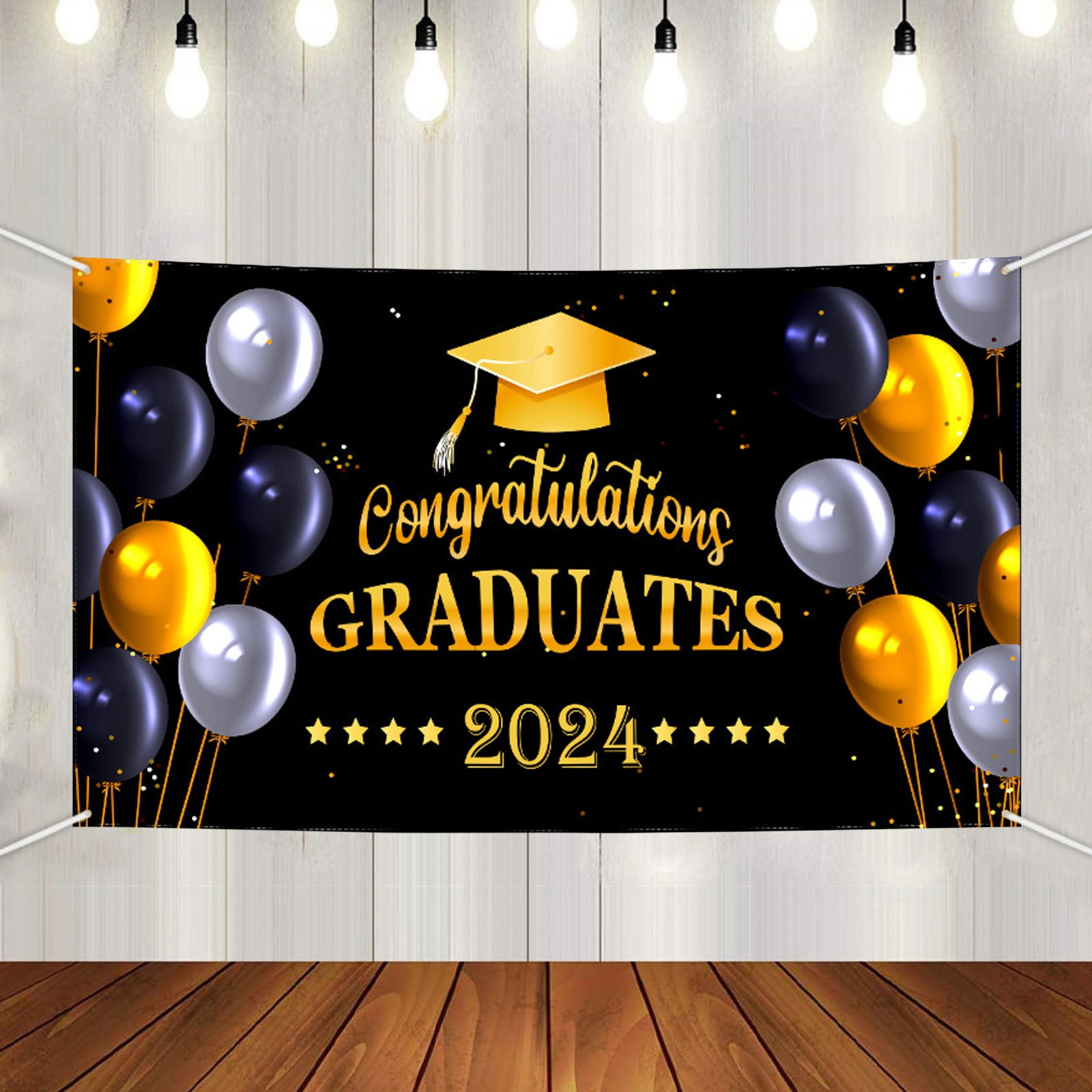 Garden Layout Graduation Season Banner Background Cloth Graduation ...