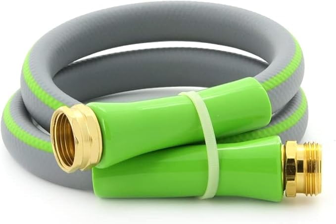 Garden Lead-in Water Hose 5/8" Inch x 3' Foot Short Flexible Water Hose ...