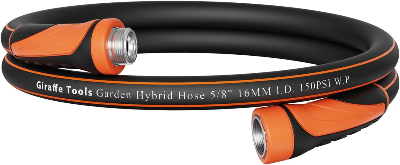 Garden Leader Hose 5/8 inch x 5ft, Short Water Hose Heavy Duty ...
