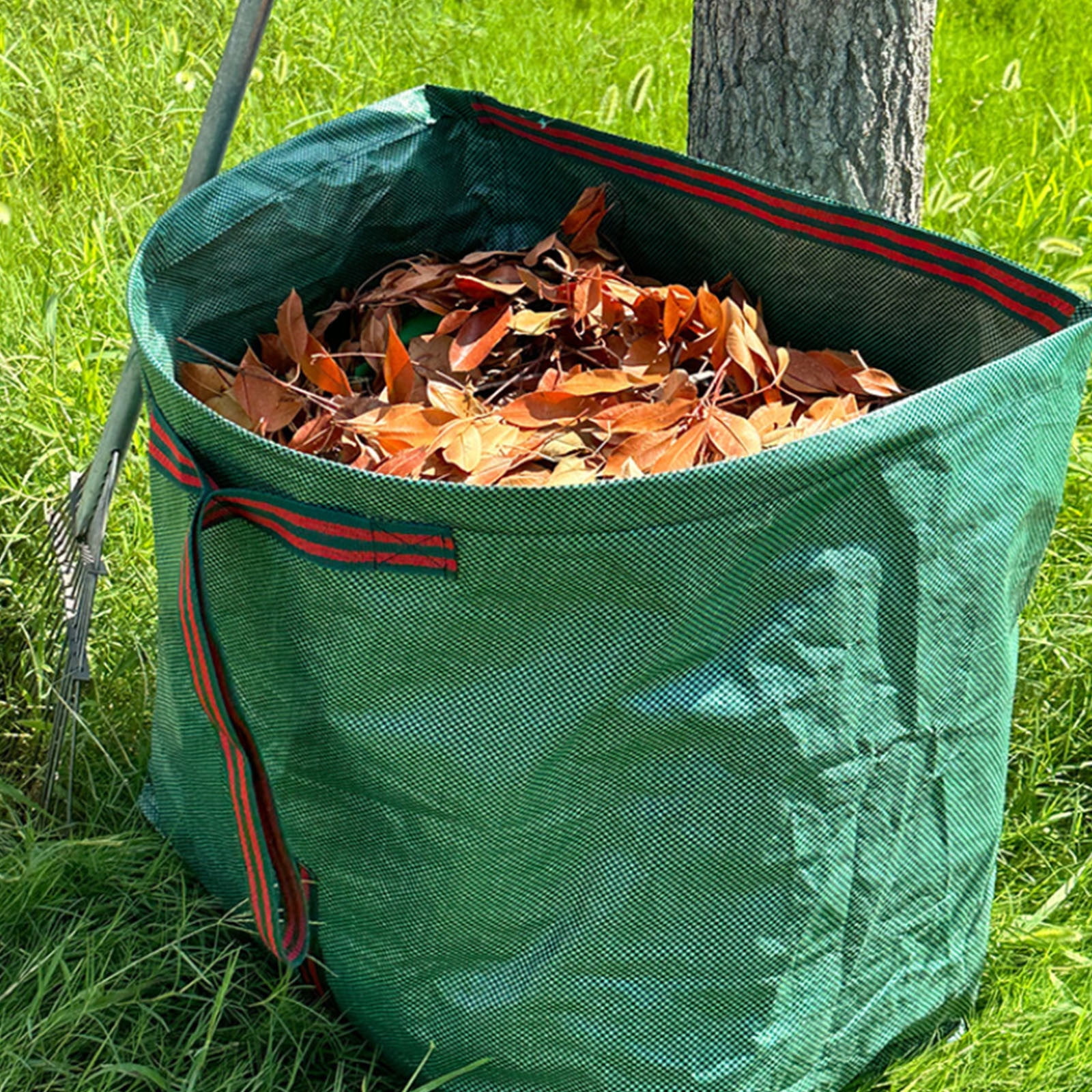 Garden Leaf Collector Bag under $5! CQCYD Reusable Yard Waste Bags ...