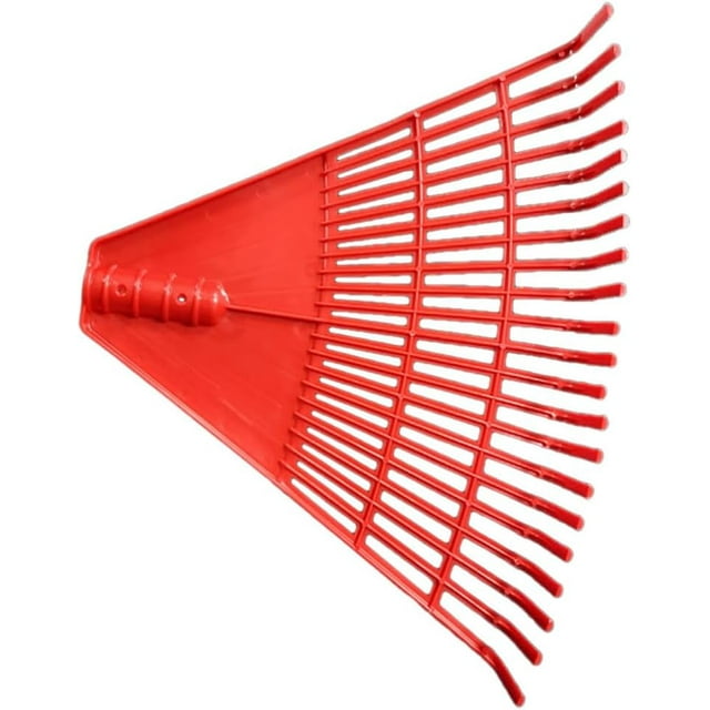 Sosoport Garden Leaf Rake, Plastic Rake Head Shrub Grass Rake Garden ...