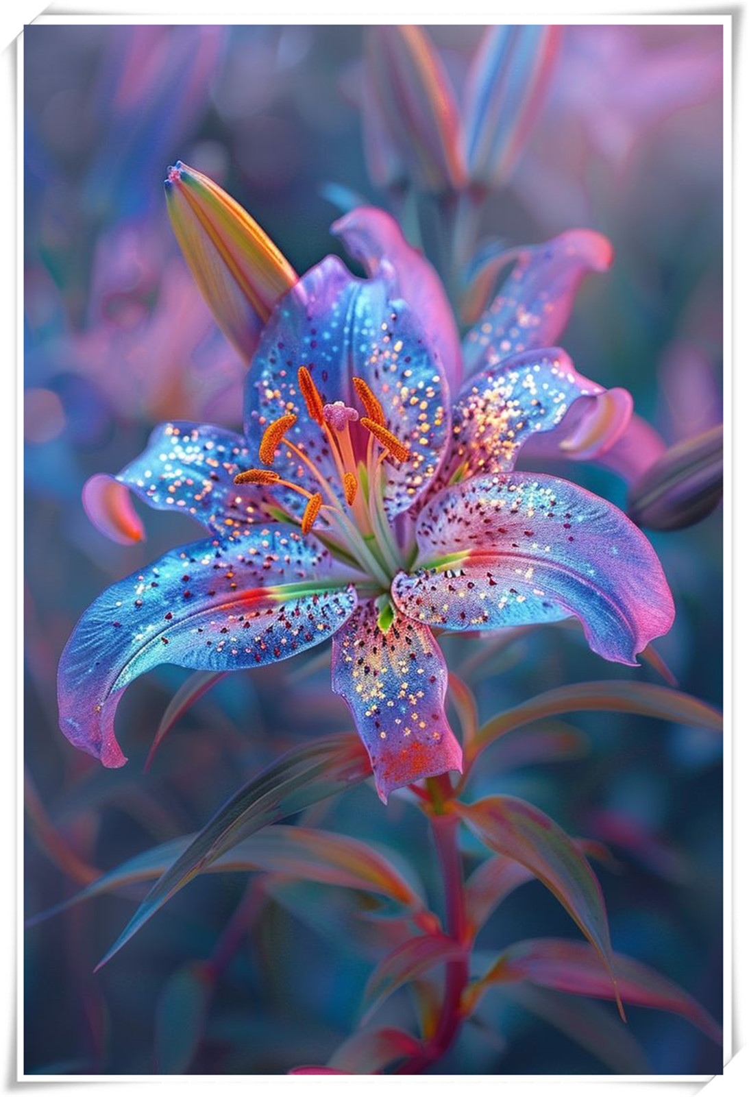 Garden Lily Elegance Decoration Perfect for Borders Striking Rare ...