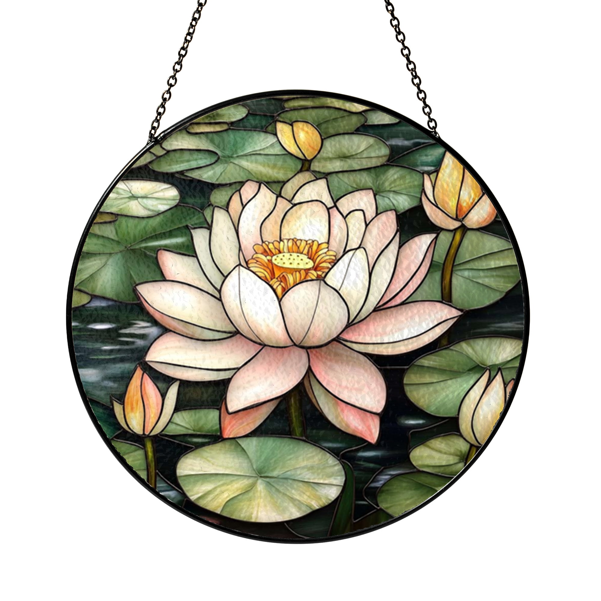 Garden Lily Glass Suncatcher – Decorative Home Window Decor - Walmart.com