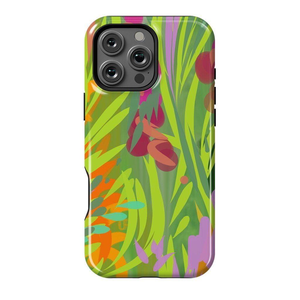 Garden Love Romantic Floral Artwork Phone Case for iPhone 17 16 15 14 ...