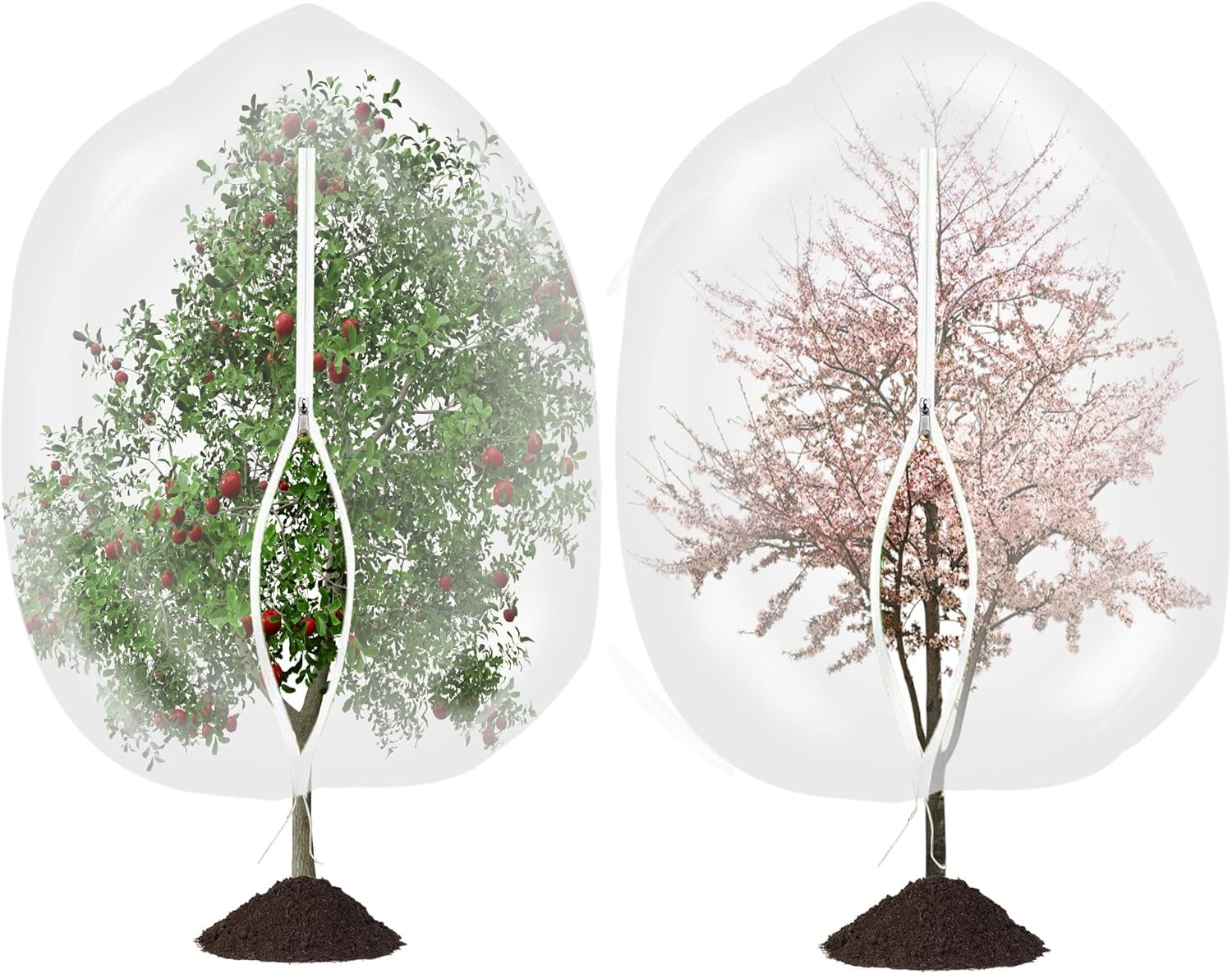 Garden Mesh Netting with Zipper,Plants Cover Protection from Anti Birds ...