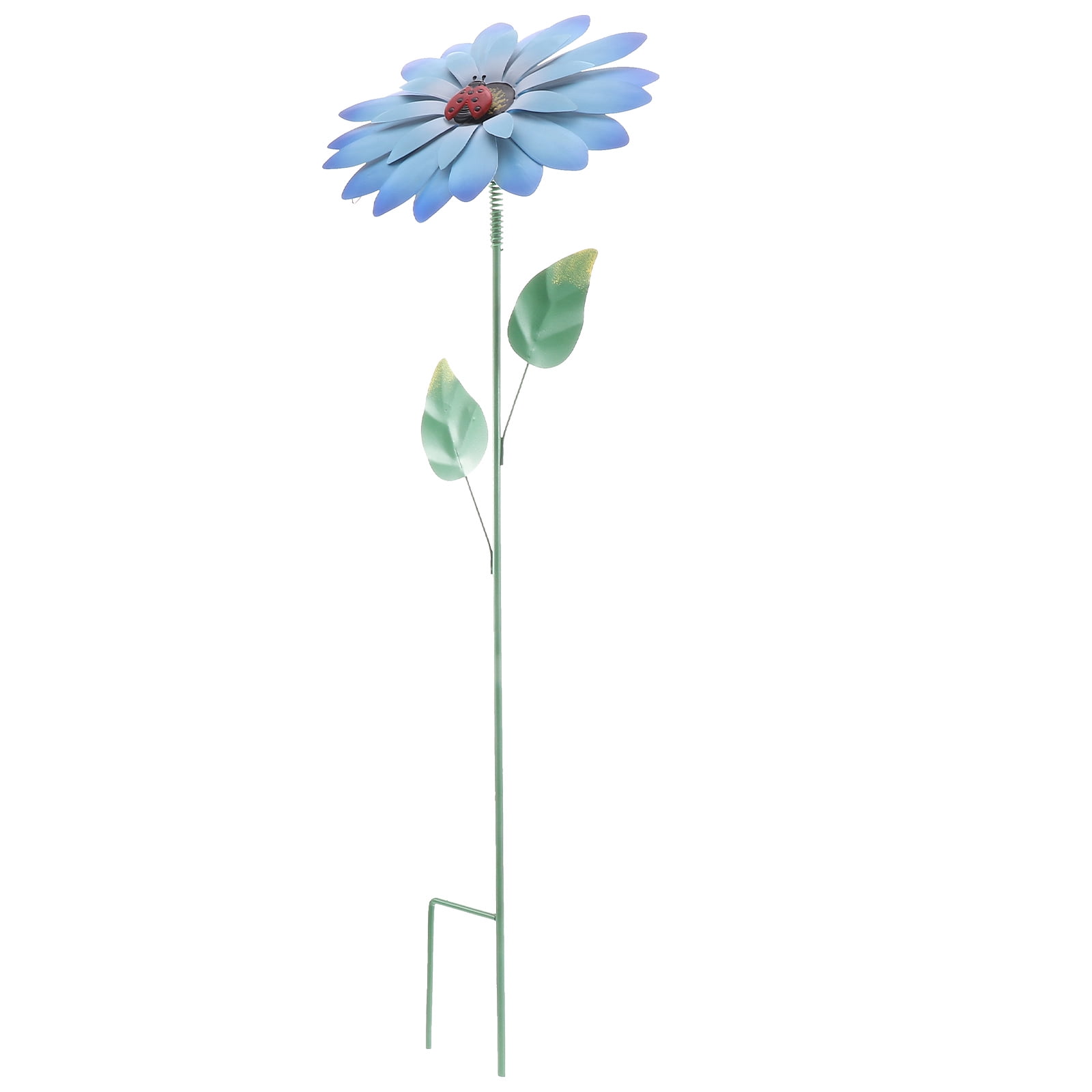 Garden Metal Flower Sign Flower Garden Ornament Outdoor Spring Yard ...