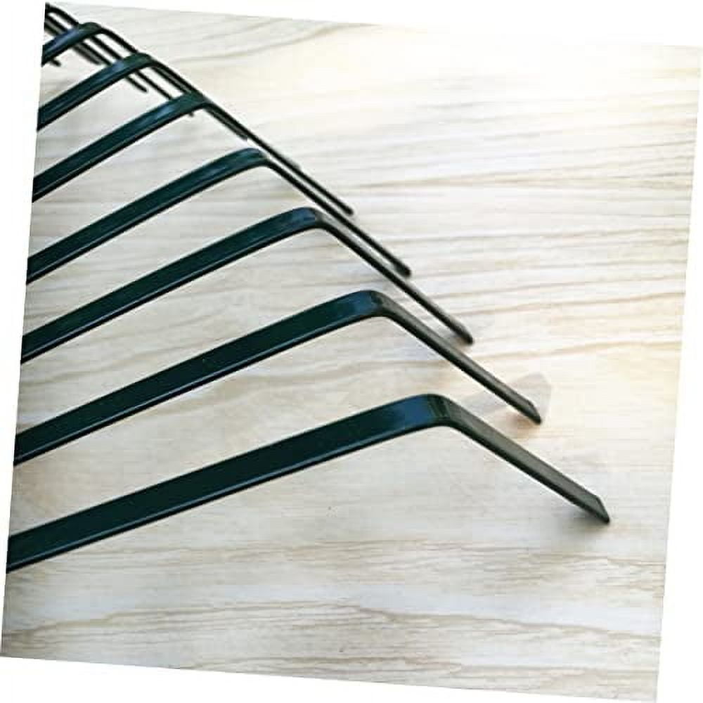 Garden Metal Rake Head 22 Teeth Leaf Rake for Yard 2 in 1 Design Handle ...