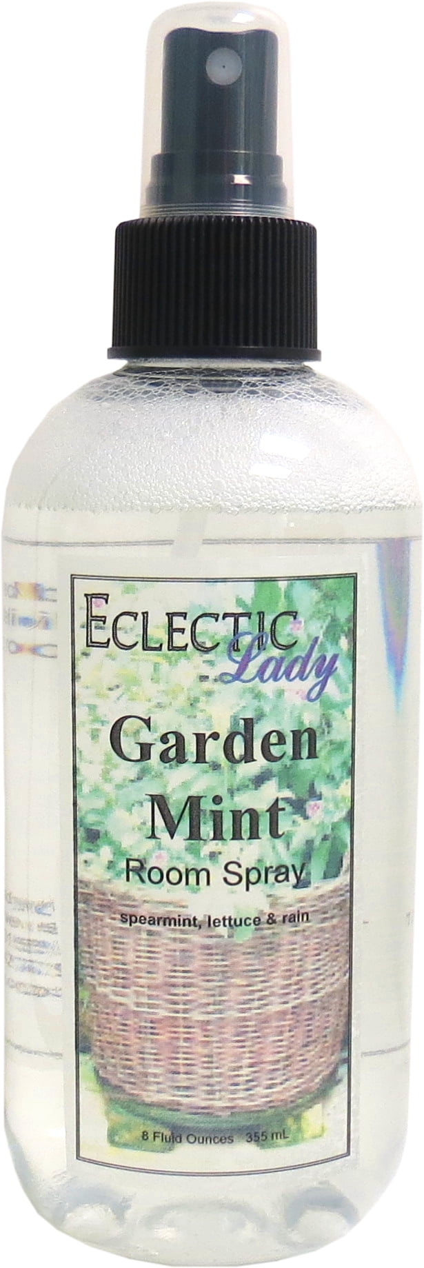 Garden Mint Room Spray by Eclectic Lady, 8 Ounces, Fragrant Aromatic ...