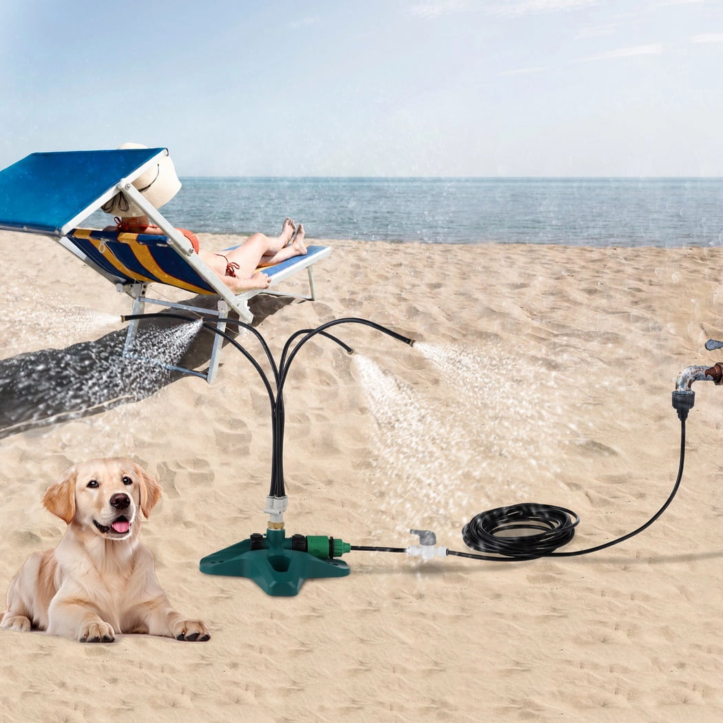 Garden Mister, Water Mist Sprinkler with 26.2FT Misting Line and 4 ...