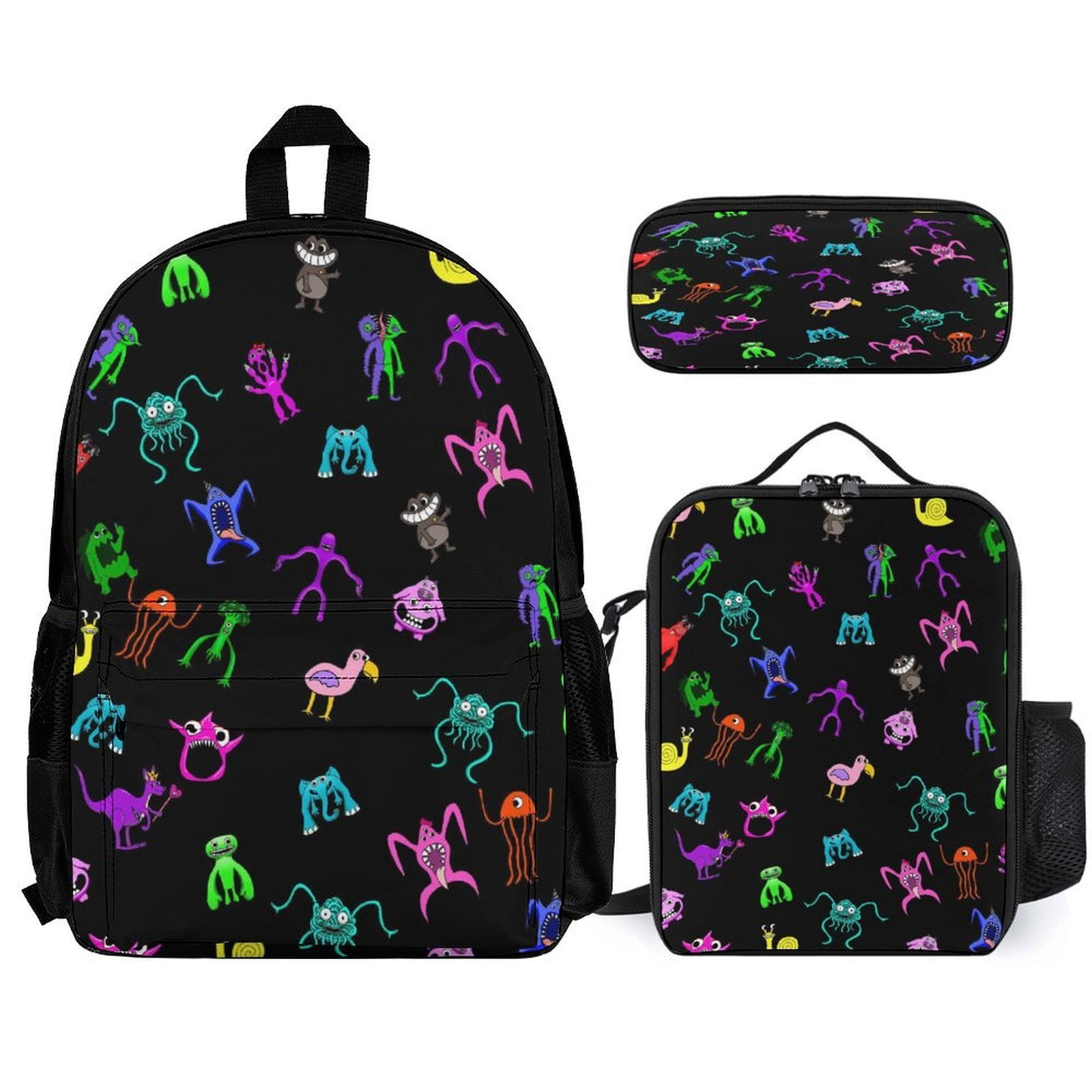 Garden Monster Animal Banban Backpack Set 16.5In Backpacks with Pencil ...