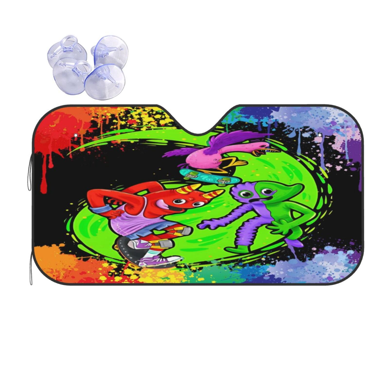 Garden Monster Animal Banban Car Sunshade Front Windshield Sun Shades ...