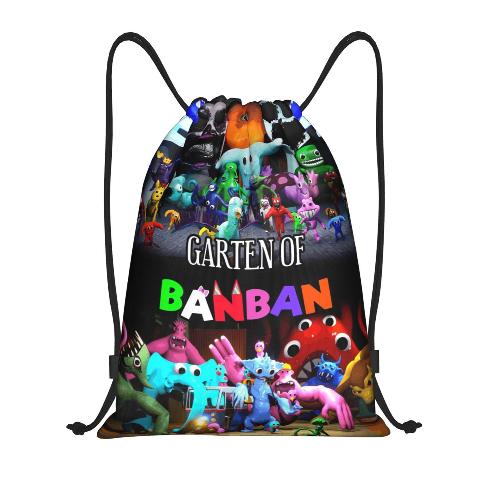 Garden Monster Animal Banban Drawstring Bags Large Capacity Shopping ...