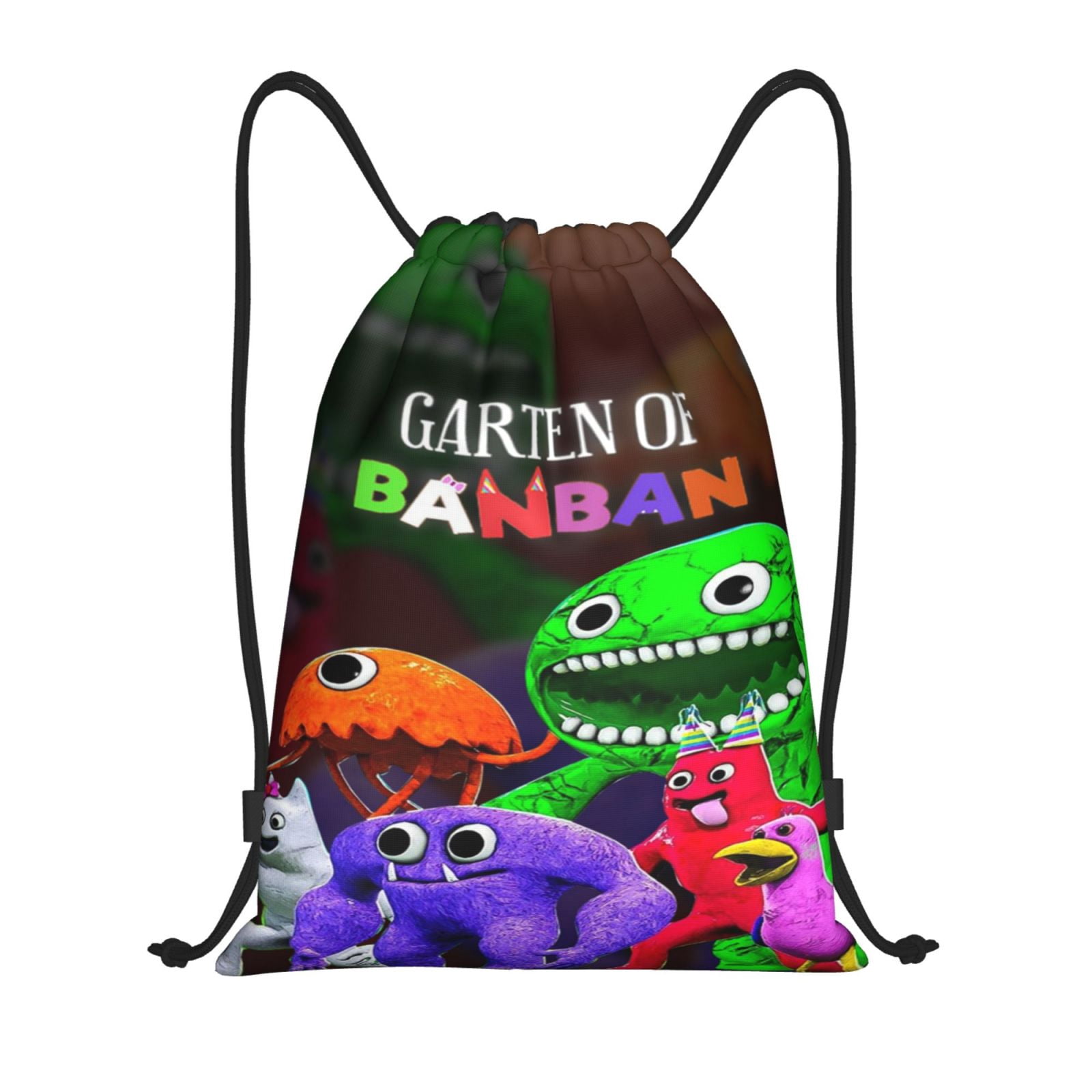 Garden Monster Animal Banban Drawstring Bags Large Capacity Shopping ...