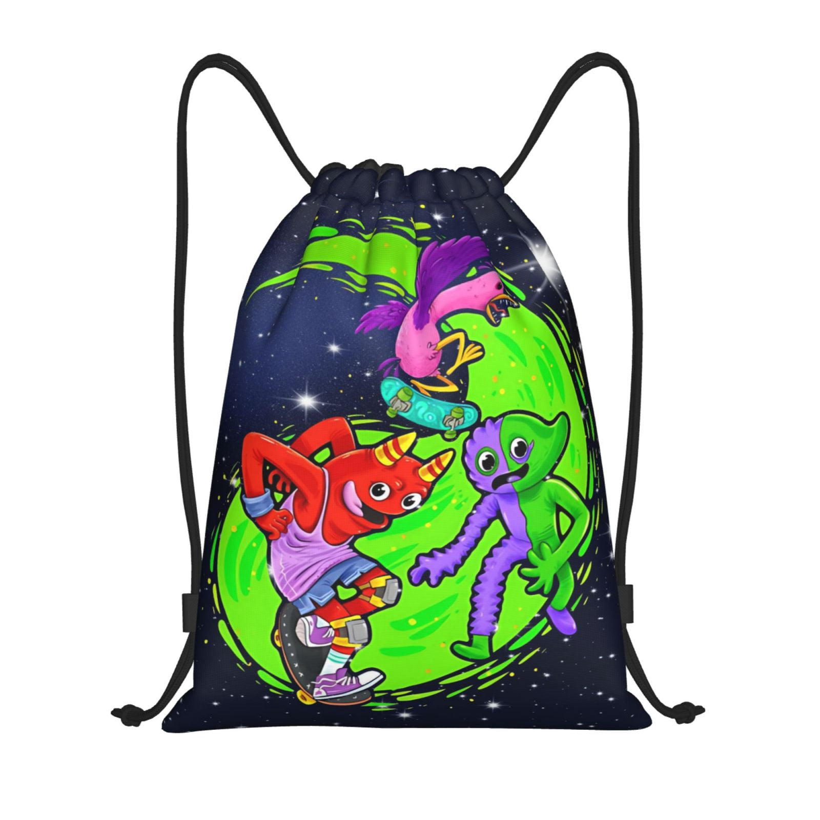 Garden Monster Animal Banban Drawstring Bags Large Capacity Shopping ...