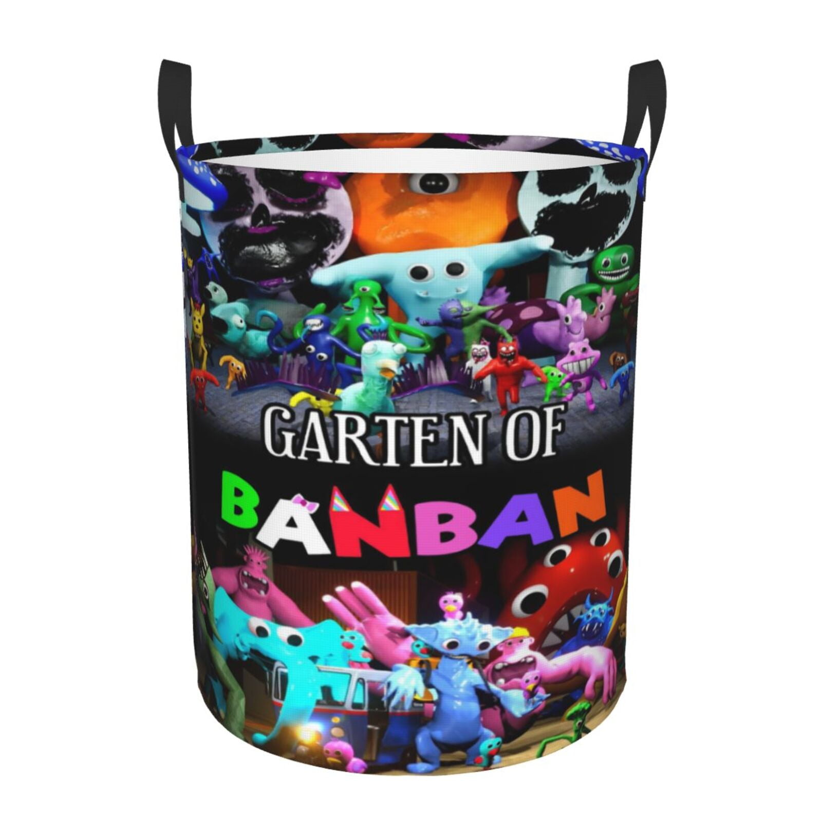 Garden Monster Animal Banban Laundry Basket with Handle Waterproof ...
