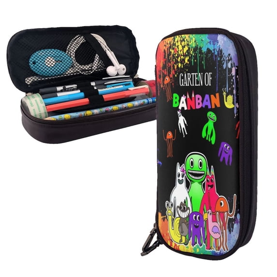 Garden Monster Animal Banban Leather Pencil Case Portable Pen Bag Pouch ...