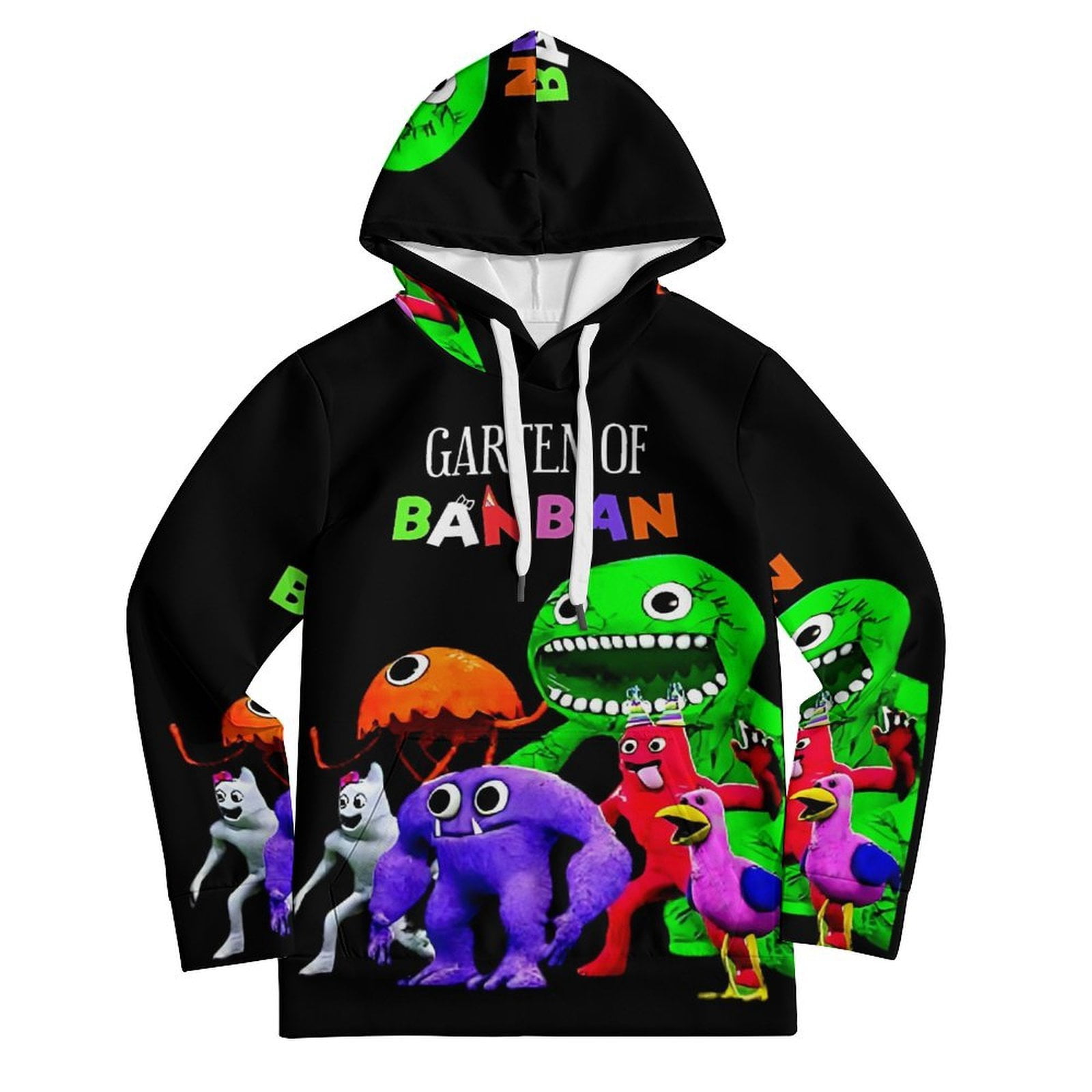 Garden Monster Animal Banban Lightweight Hoodie Anime Sweatshirts ...