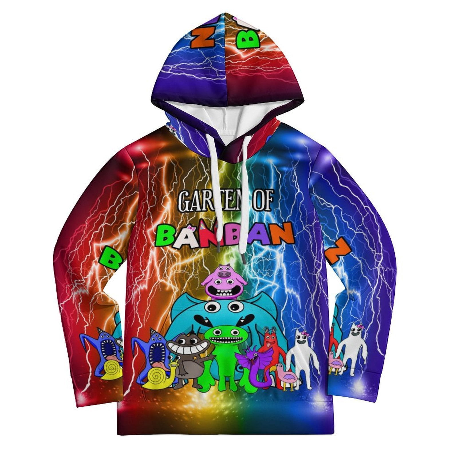 Garden Monster Animal Banban Lightweight Hoodie Anime Sweatshirts ...