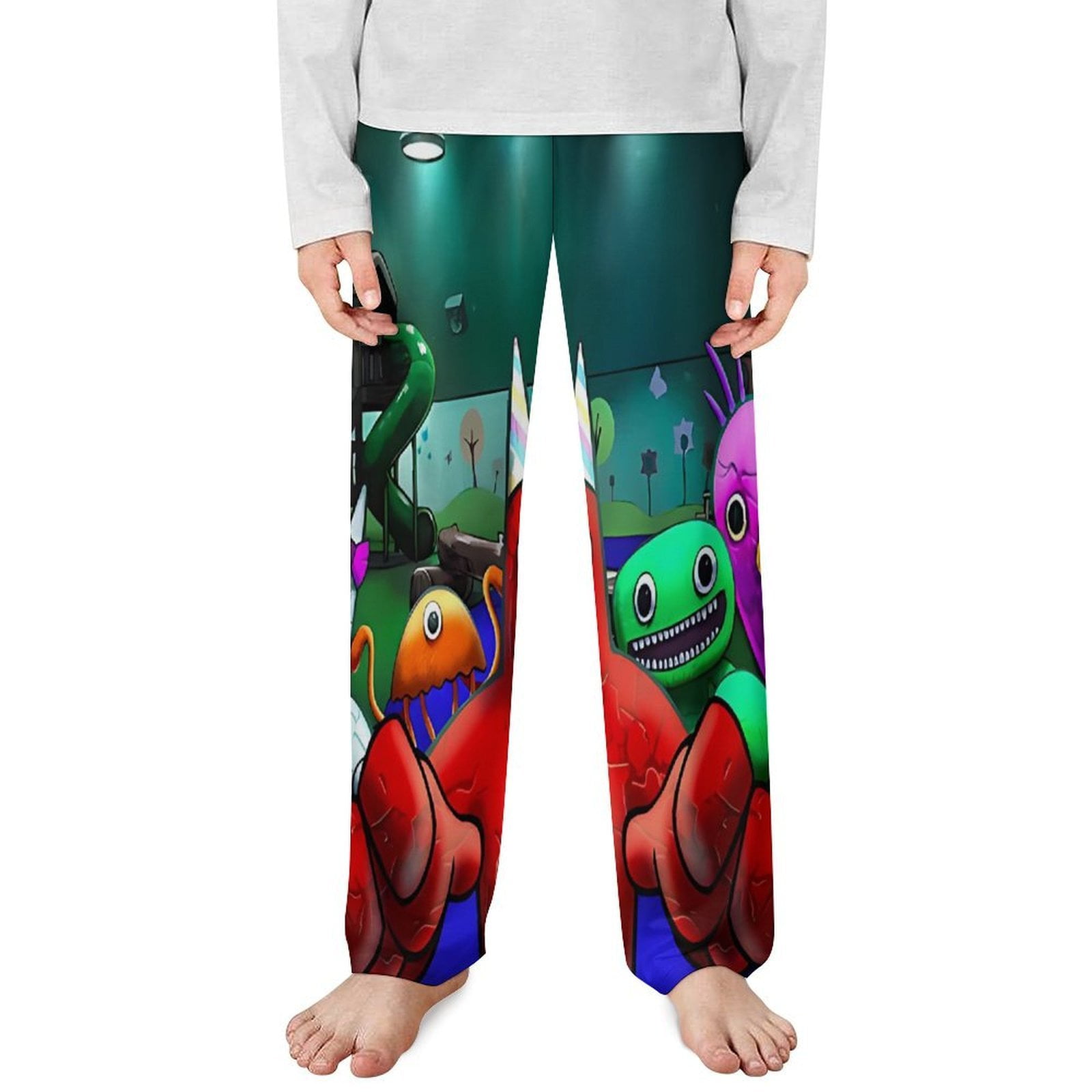 Garden Monster Animal Banban Pajama Pants Cartoon Casual Lounge PJ ...
