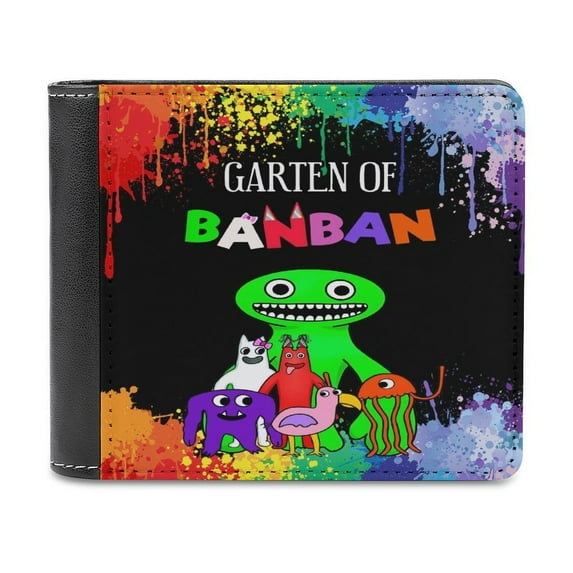 Garden Monster Animal Banban Wallet for Men Leather Purse Clutch Card ...