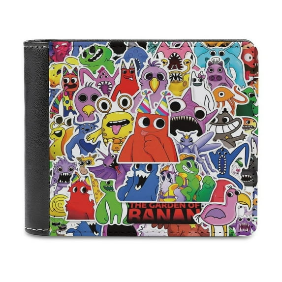 Garden Monster Animal Banban Wallet for Men Leather Purse Clutch Card ...