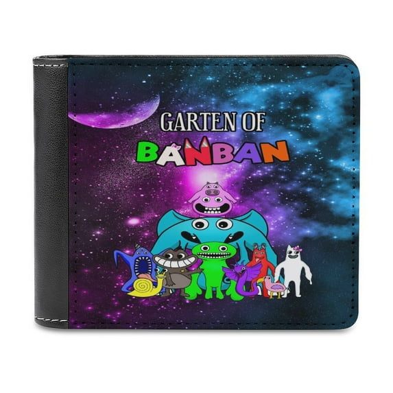 Garden Monster Animal Banban Wallet for Men Leather Purse Clutch Card ...