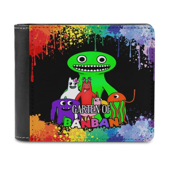Garden Monster Animal Banban Wallet for Men Leather Purse Clutch Card ...