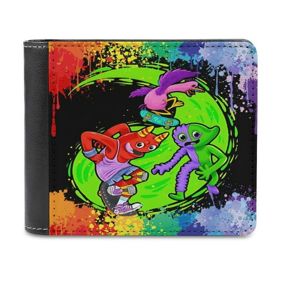 Garden Monster Animal Banban Wallet for Men Leather Purse Clutch Card ...