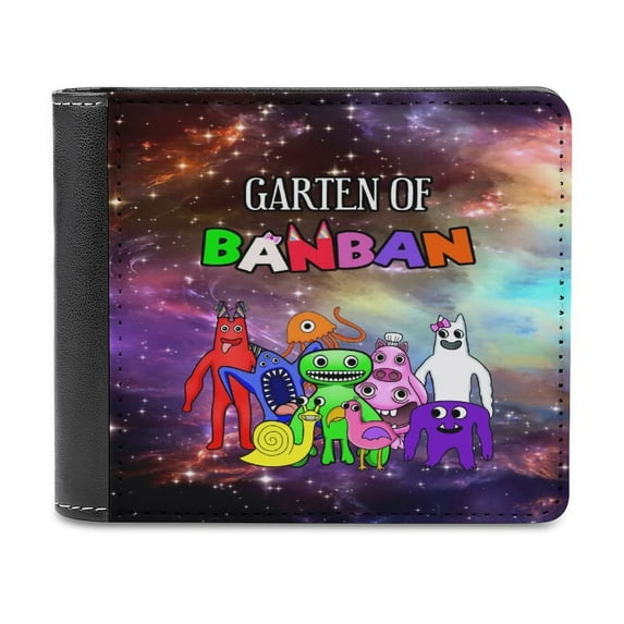 Garden Monster Animal Banban Wallet for Men Leather Purse Clutch Card ...