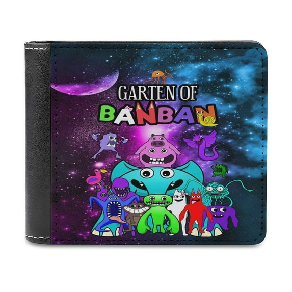 Garden Monster Animal Banban Wallet for Men Leather Purse Clutch Card ...