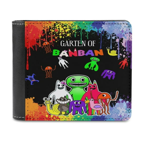 Garden Monster Animal Banban Wallet for Men Leather Purse Clutch Card ...
