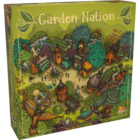 Garden Nation - War and Building Board Game, Bombyx, Ages 10+, 2-4 ...