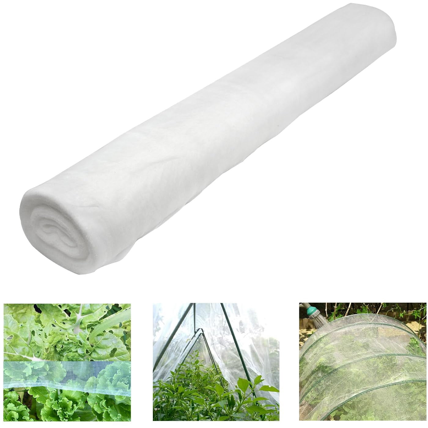 Garden Netting 8ft X 100ft Pest Barrier Protection for Plants, Fruits ...