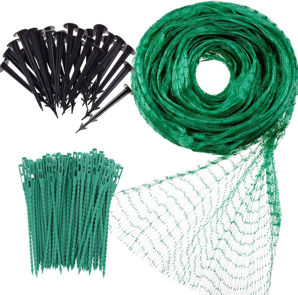 Garden Netting Anti Bird Protection Net 4M x 10M / 13Ft x 33Ft Green ...