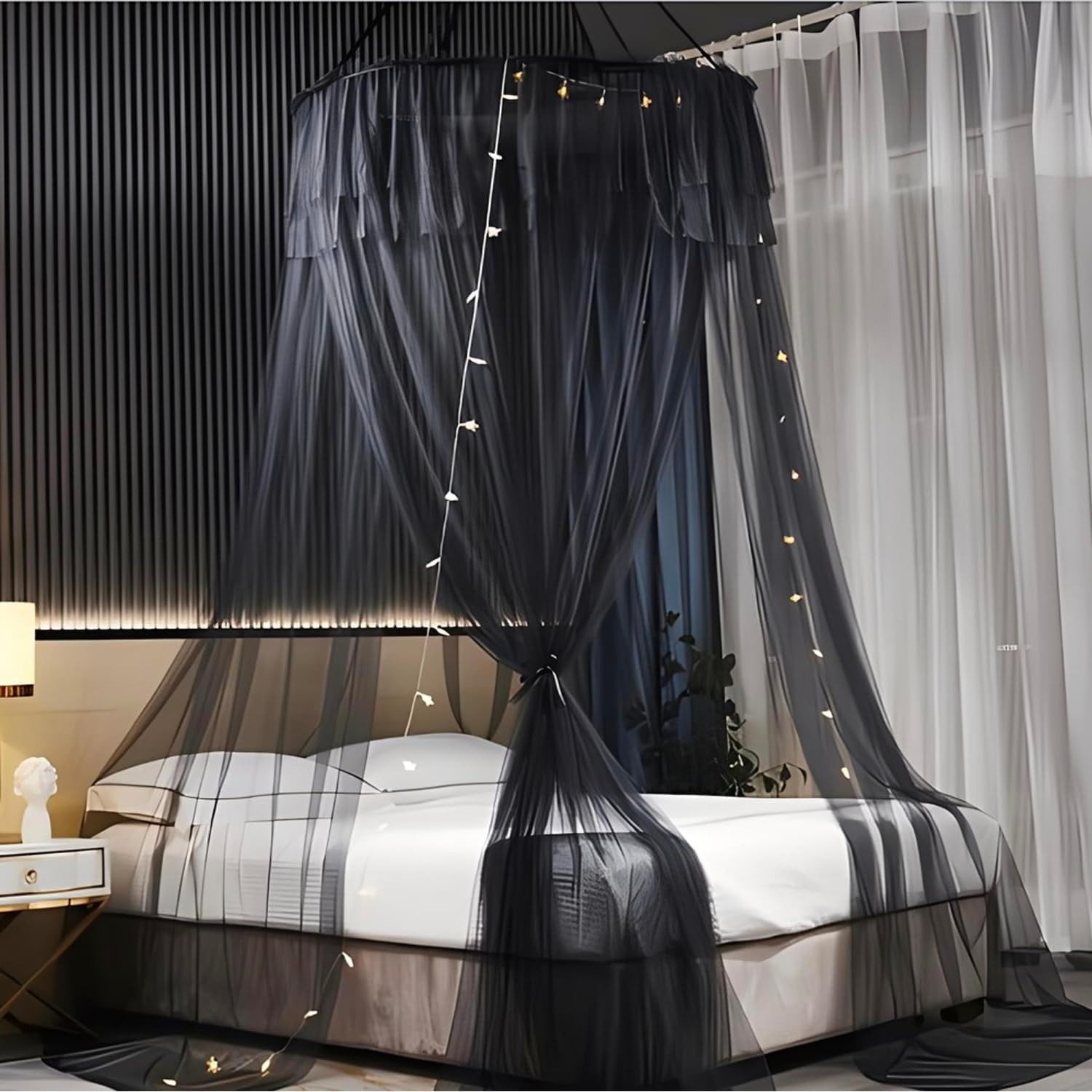 Garden Netting Barrier-10 x 65 ft Black Blind Plant Protecting Insect ...