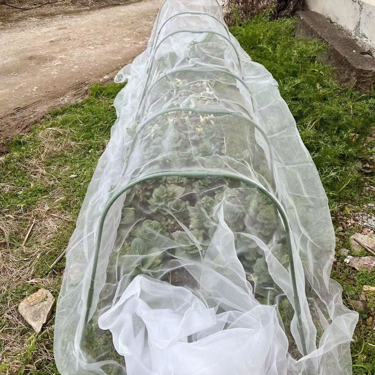 Garden Netting Pest Barrier 8'x26' Fine Bug Netting for Garden ...