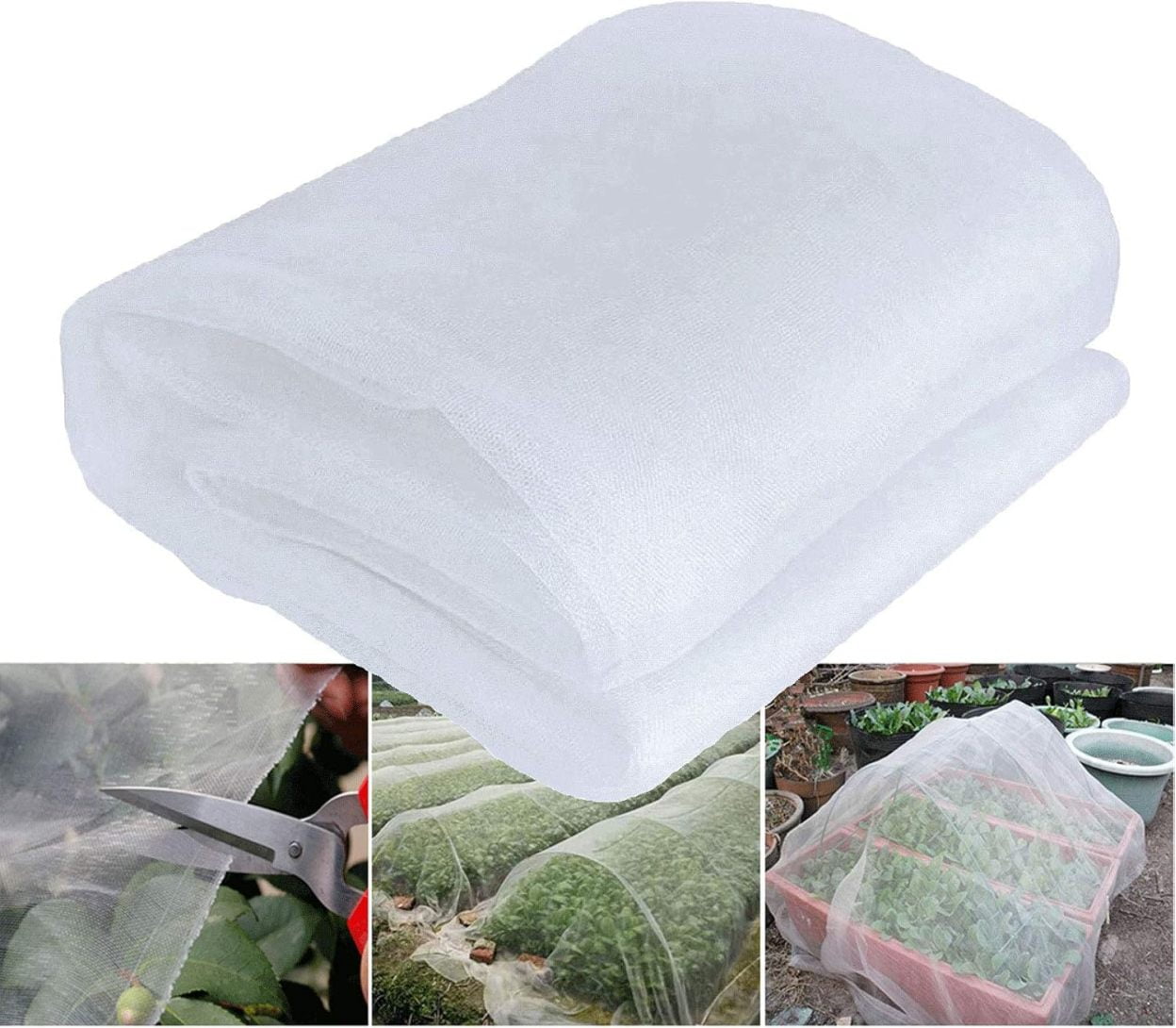 Garden Netting for Plants, Garden Netting Plant Mesh Cover, Easy to Cut ...