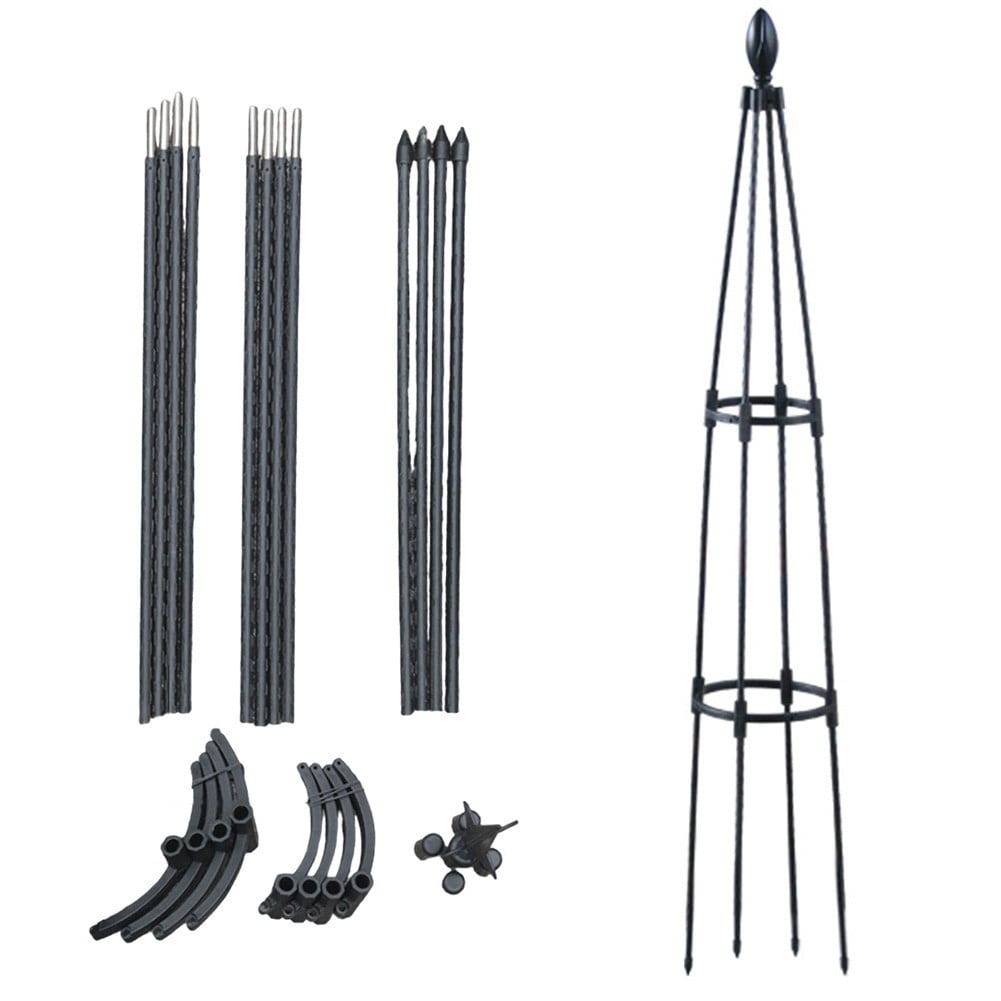 Garden Obelisk Trellis Bird Head Design 130Cm Tower Shaped Plant ...