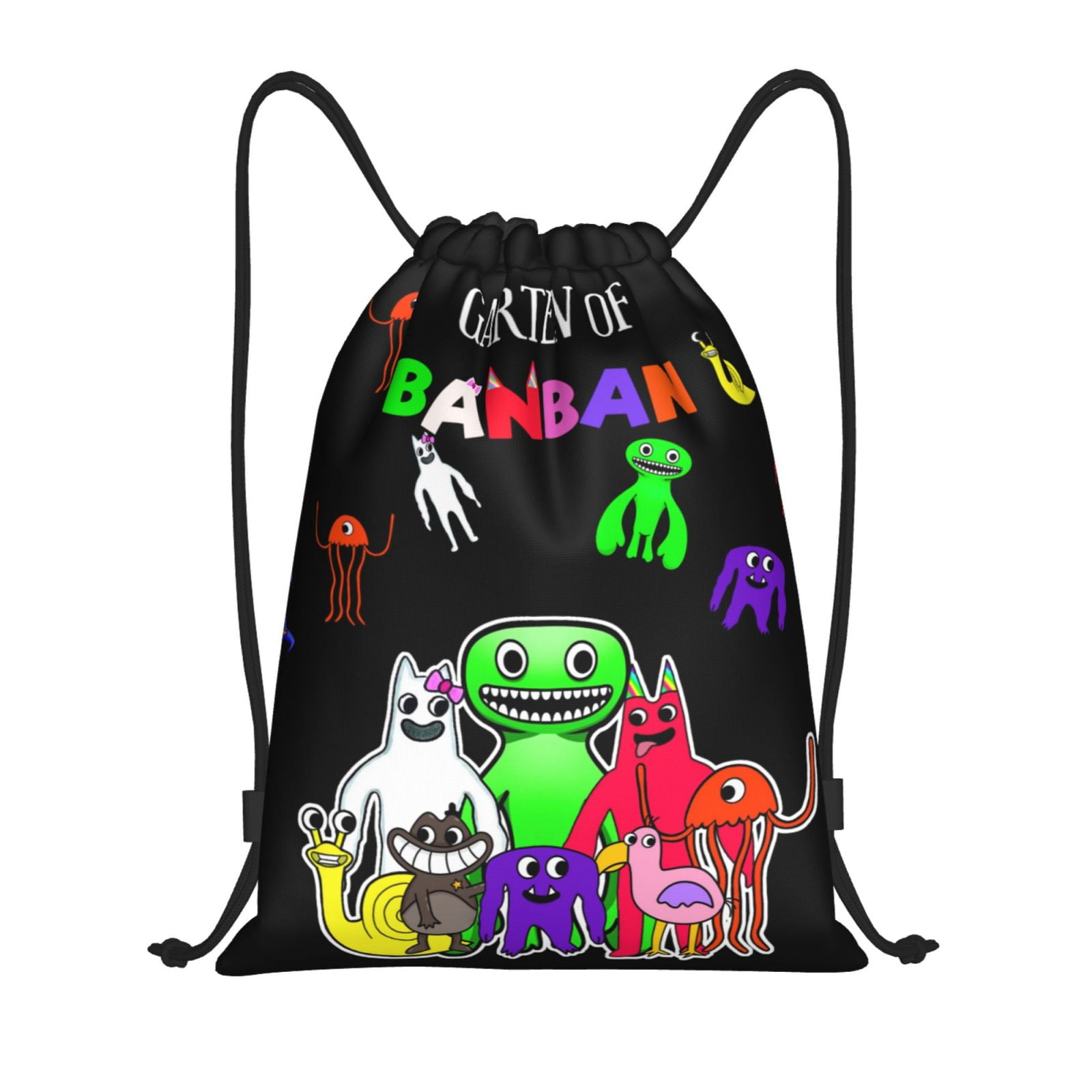 Garden Of Banban Drawstring Bags Unisex Drawstring Sling Bag Daypack ...