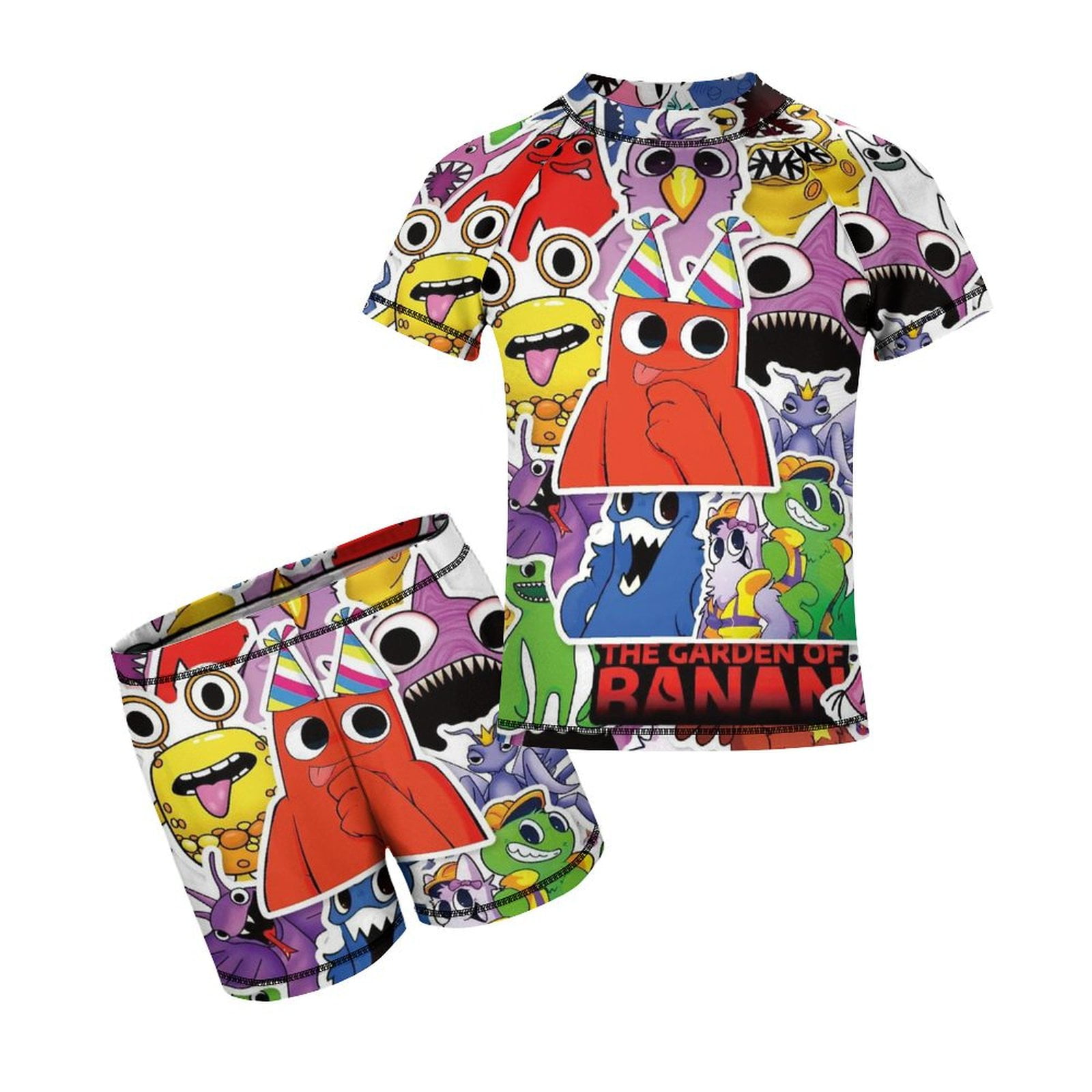 Garden Of Banban Summer Swimwear For Boys 2PCS Rash Guard Sets For ...