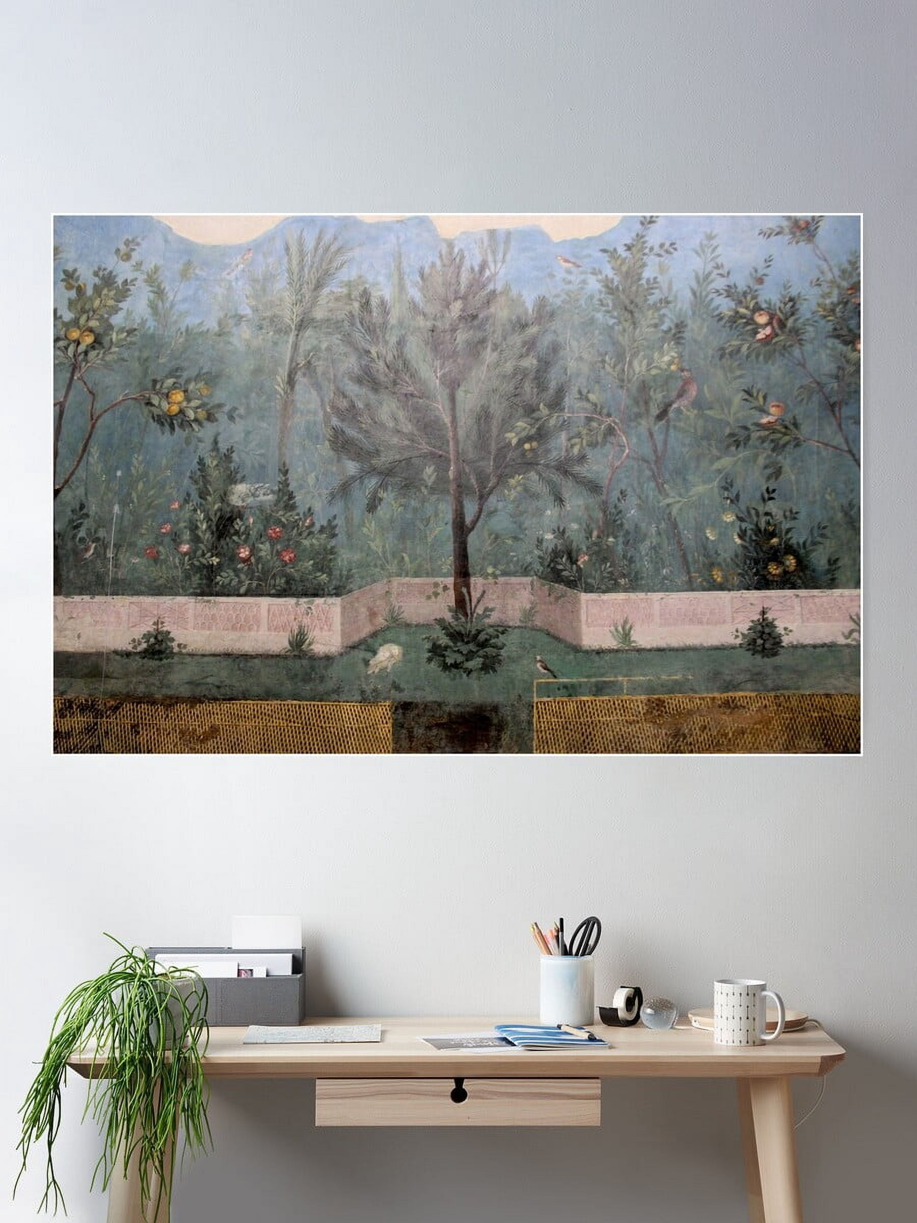Garden Of Livia - Prima Porta Poster Wall Art, Modern Wall Decor For ...