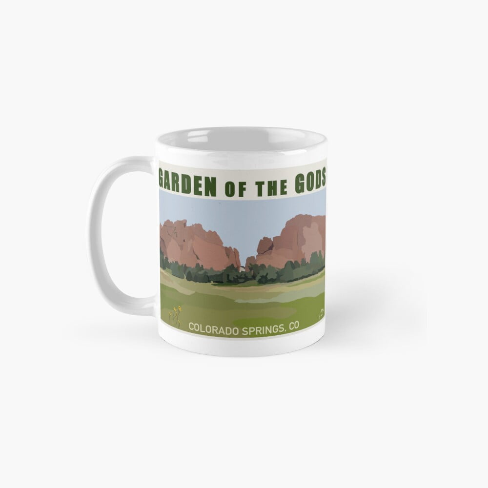 Garden Of The Gods Colorado Classic Mug, Ceramic Coffee Mug, Tea Coffee ...