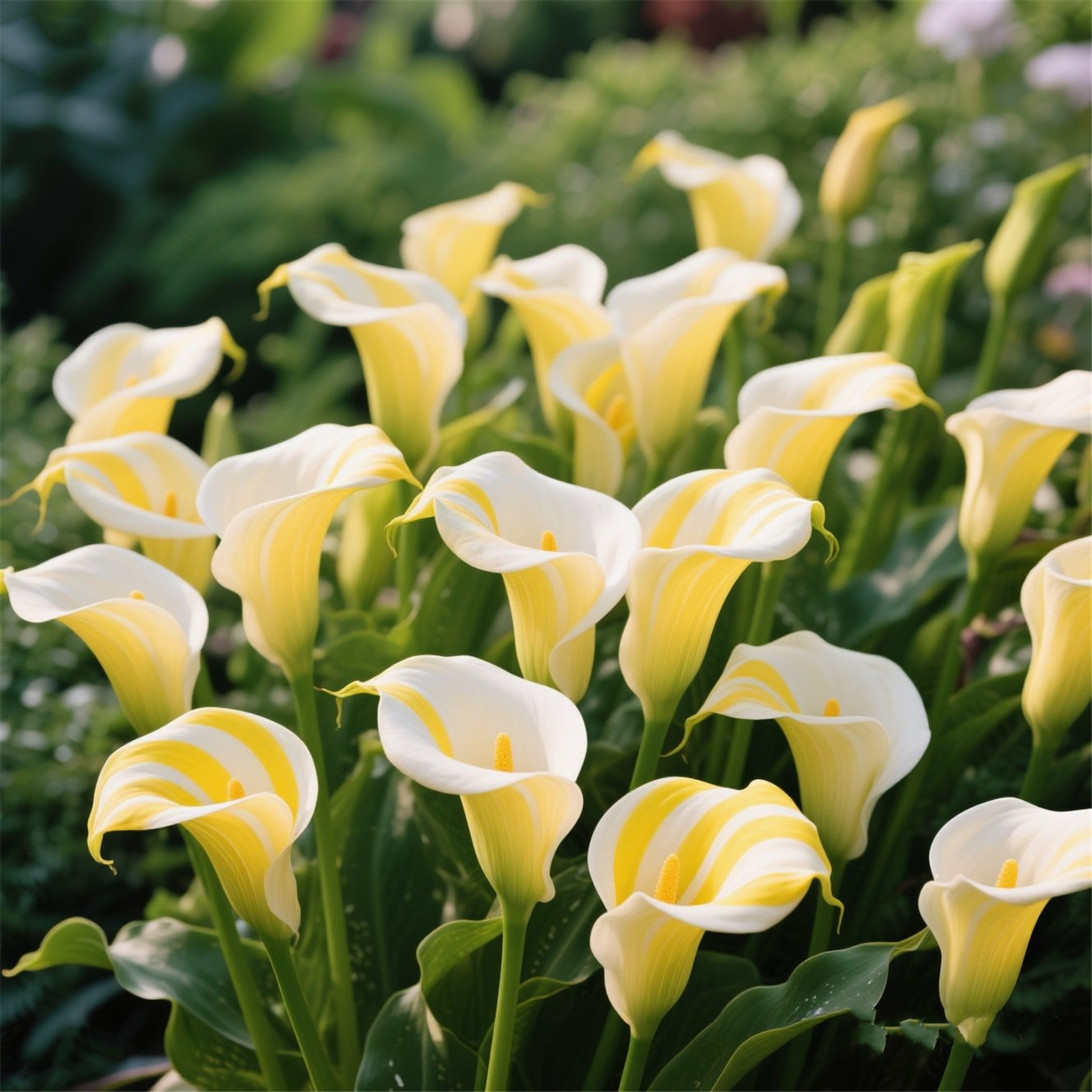 Garden Ornaments-/[Calla lily Mix]-Large Surprising Indoor and Outdoor ...