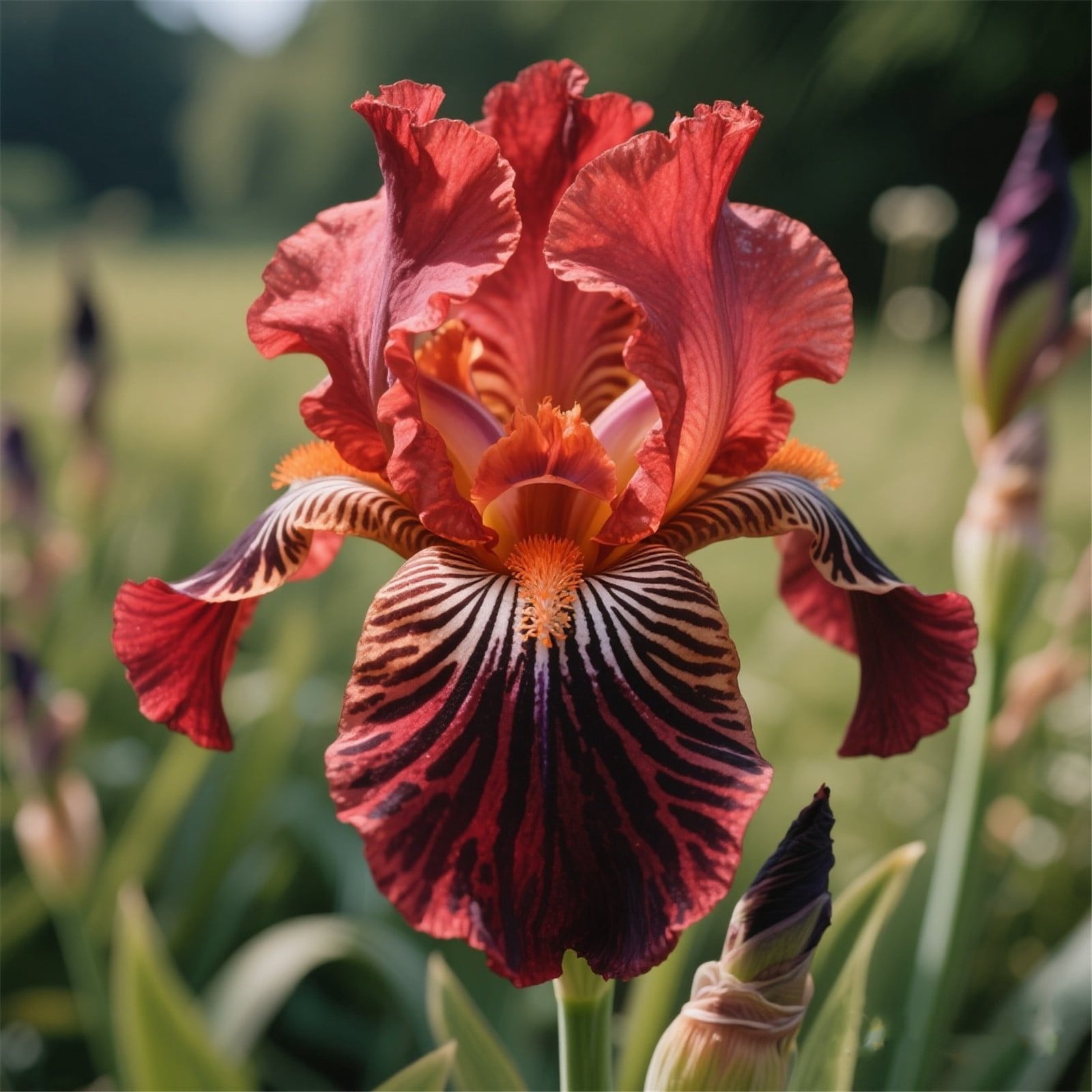Garden Ornaments-[iris Mix]- Large Surprising Indoor and Outdoor ...