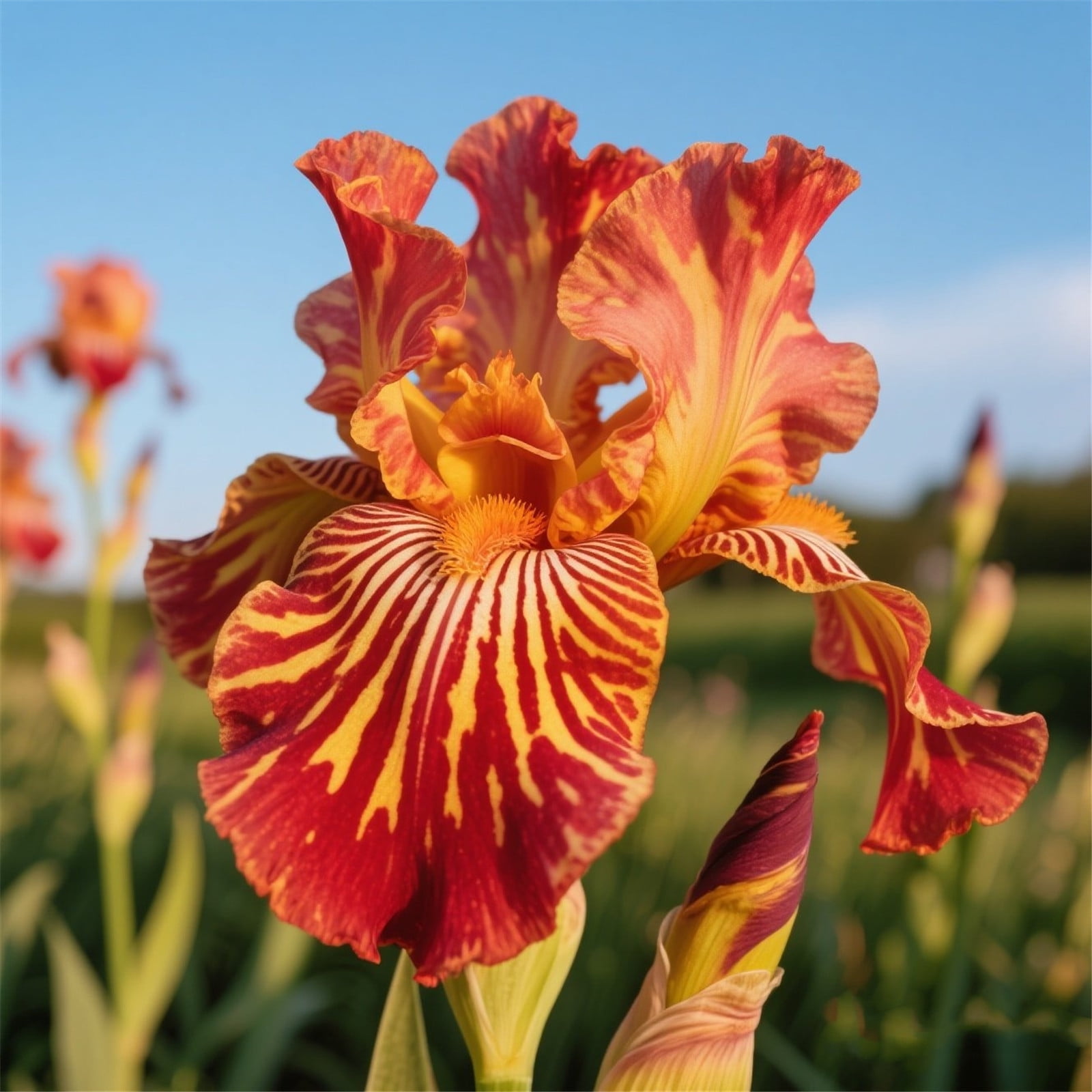 Garden Ornaments-[iris Mix]- Large Surprising Indoor and Outdoor ...