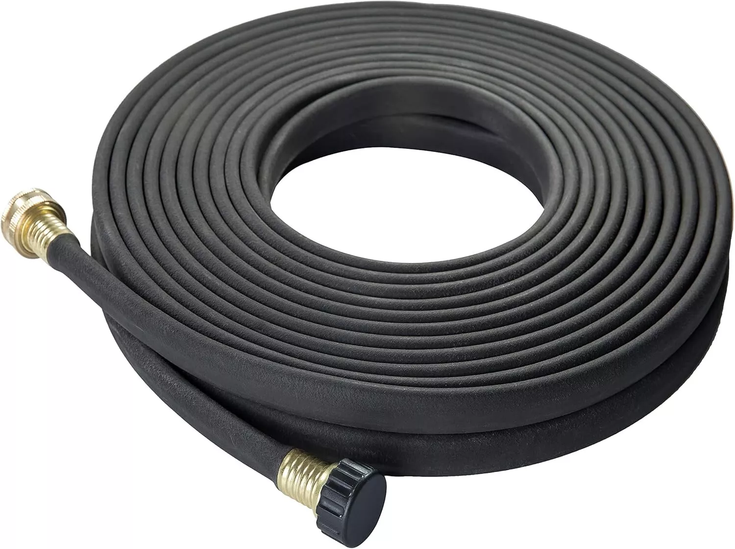 Garden PVC Flat Soaker Hose 1/2'' x 50 ft Premium Heavy Duty Water ...